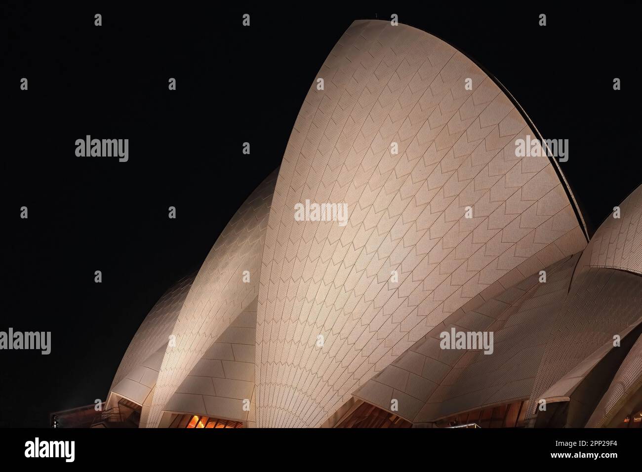 590 View at night from the southwest of the Sydney Opera House shell ... 590 View at night from the southwest of the Sydney Opera House shell ...
