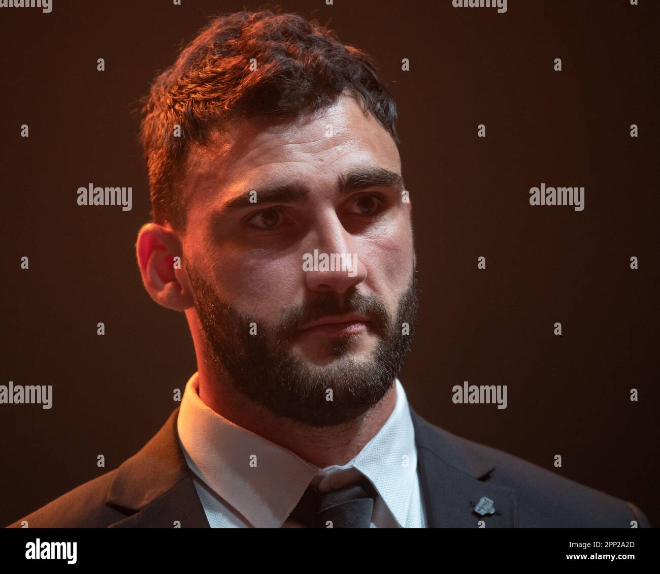 Charles Ollivon seen during the Rugby Club Toulonnais (RCT) Hall of ...