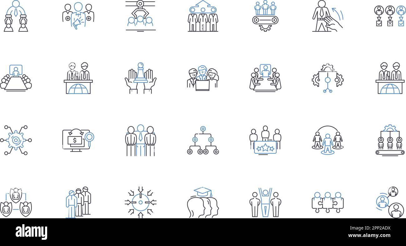 Summit line icons collection. Peak, Conference, Highpoint, Top ...