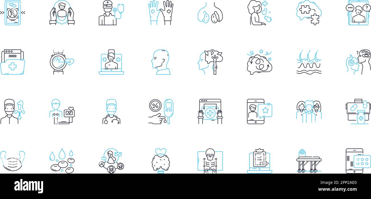 Frame Linear Icons Set Border Edge Rim Surrounding Perimeter Casing Outlining Line Vector