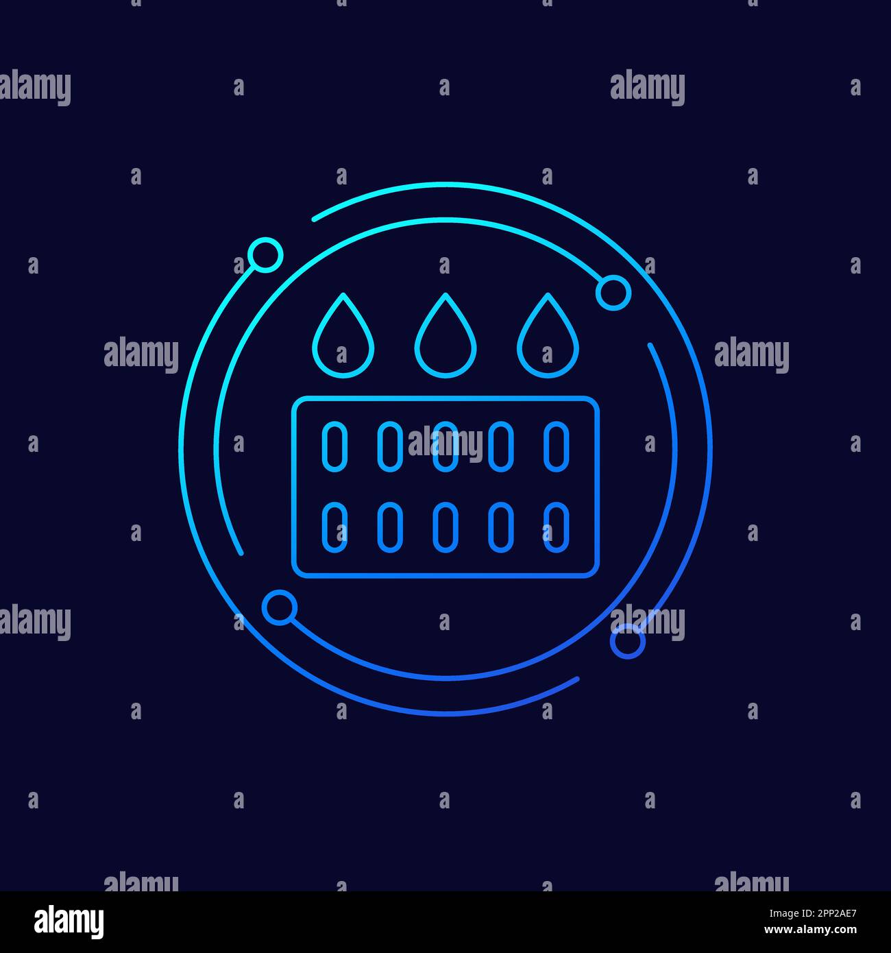Street drainage cover Stock Vector Images - Alamy