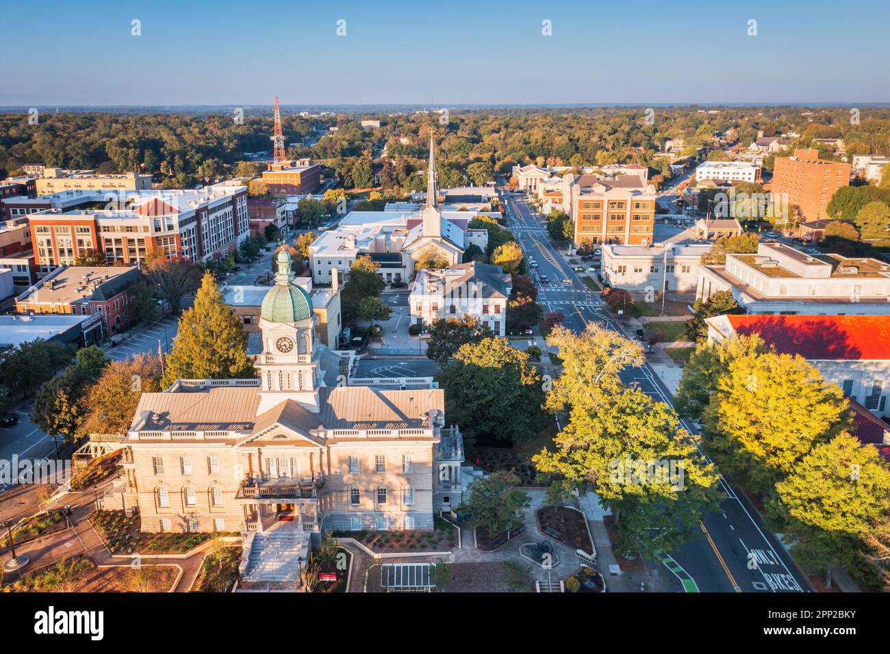 Georgia drone view hi-res stock photography and images - Alamy