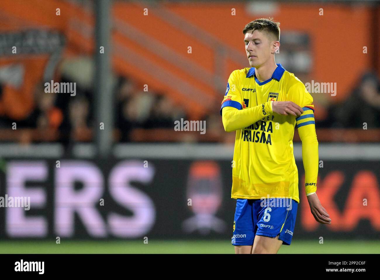 VOLENDAM - Mees Hoedemakers of SC Cambuur after the Dutch premier ...