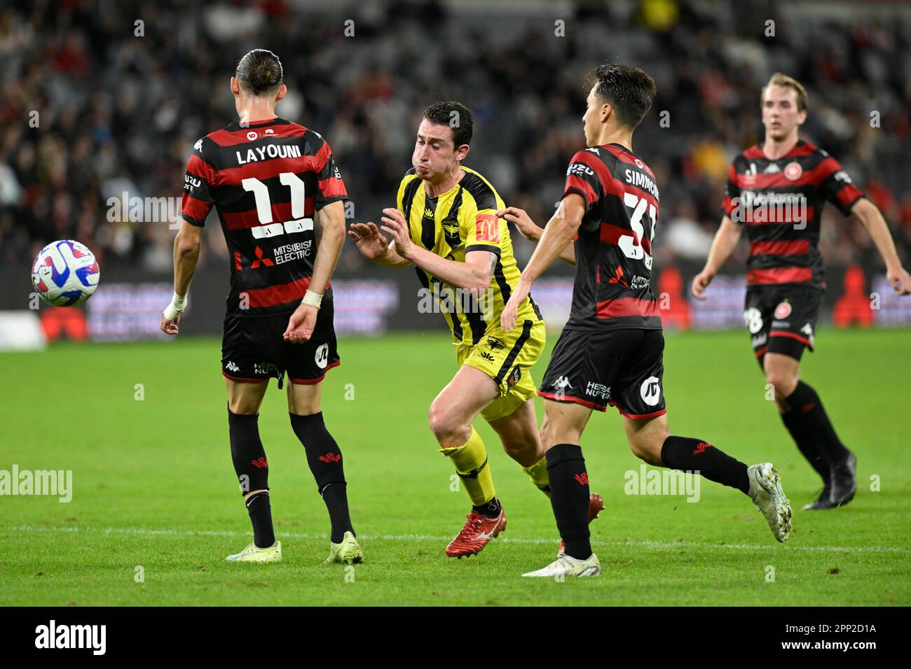21st April 2023; CommBank Stadium, Sydney, NSW, Australia: A-League ...