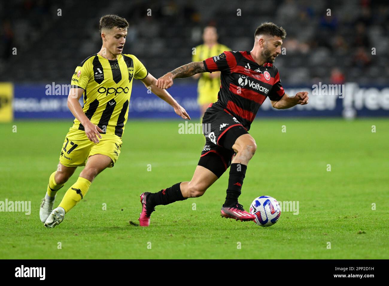 21st April 2023; CommBank Stadium, Sydney, NSW, Australia: A-League ...