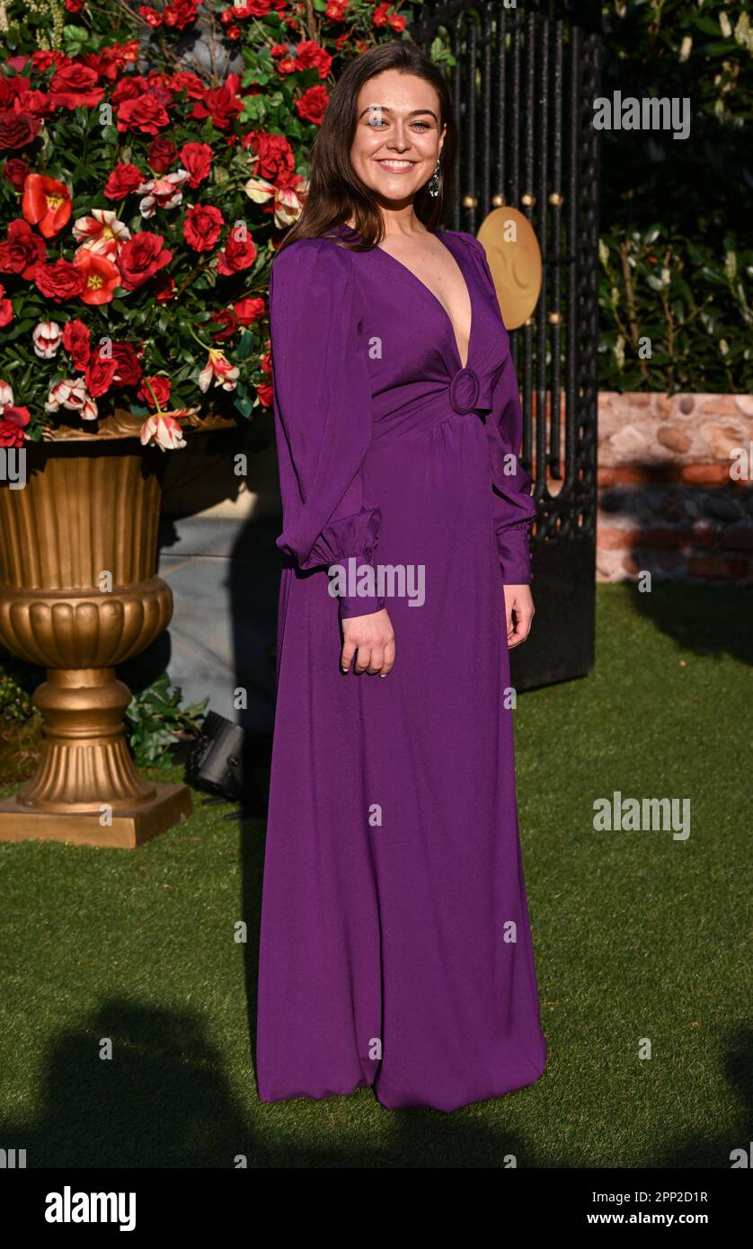 London, UK. 21st Apr, 2023. London, UK. April 21st, 2023. Poppy Almond ...