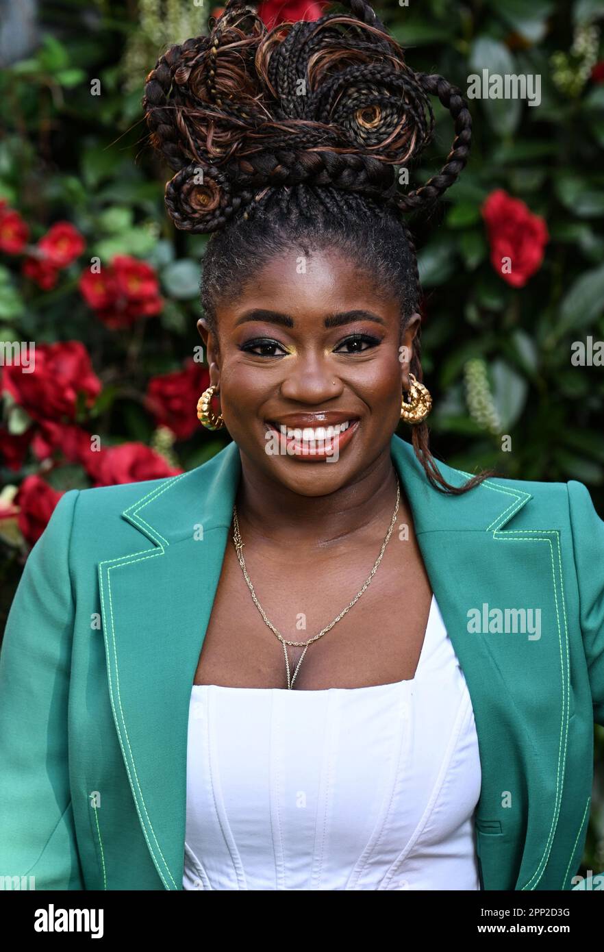 London, UK. 21st Apr, 2023. London, UK. April 21st, 2023. Clara Amfo ...