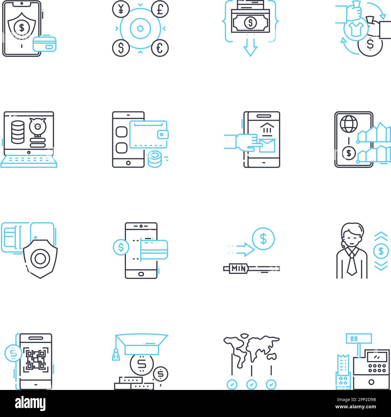 Creativity and innovation linear icons set. Imagination, Ingenuity ...