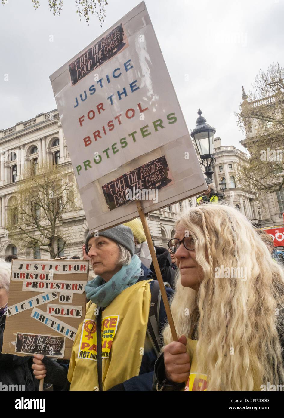 London, UK. 21 Apr 2023. On the first day of Extinction Rebellion's ...