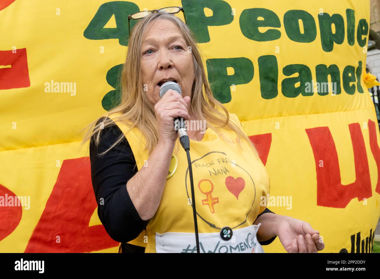 London, UK. 21 Apr 2023. Nanashire Nana Tina Rothery, Nana Queenie. On ...