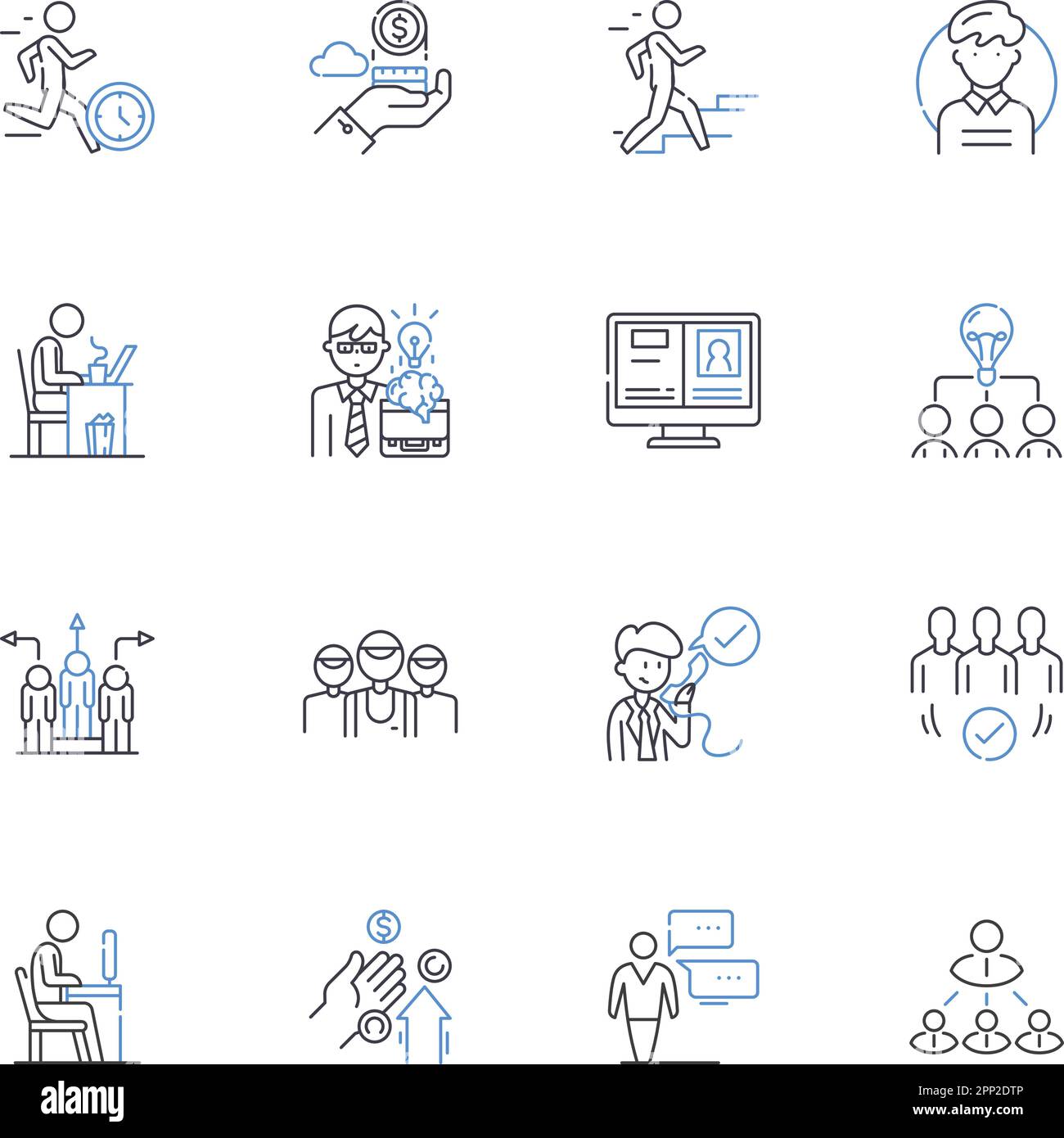 Mind expansion line icons collection. Enlightenment, Psychedelia ...