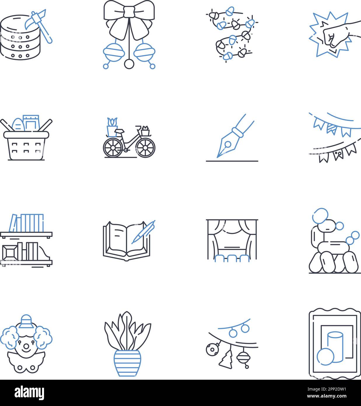 Forward-thinking line icons collection. Innovative, Futuristic ...