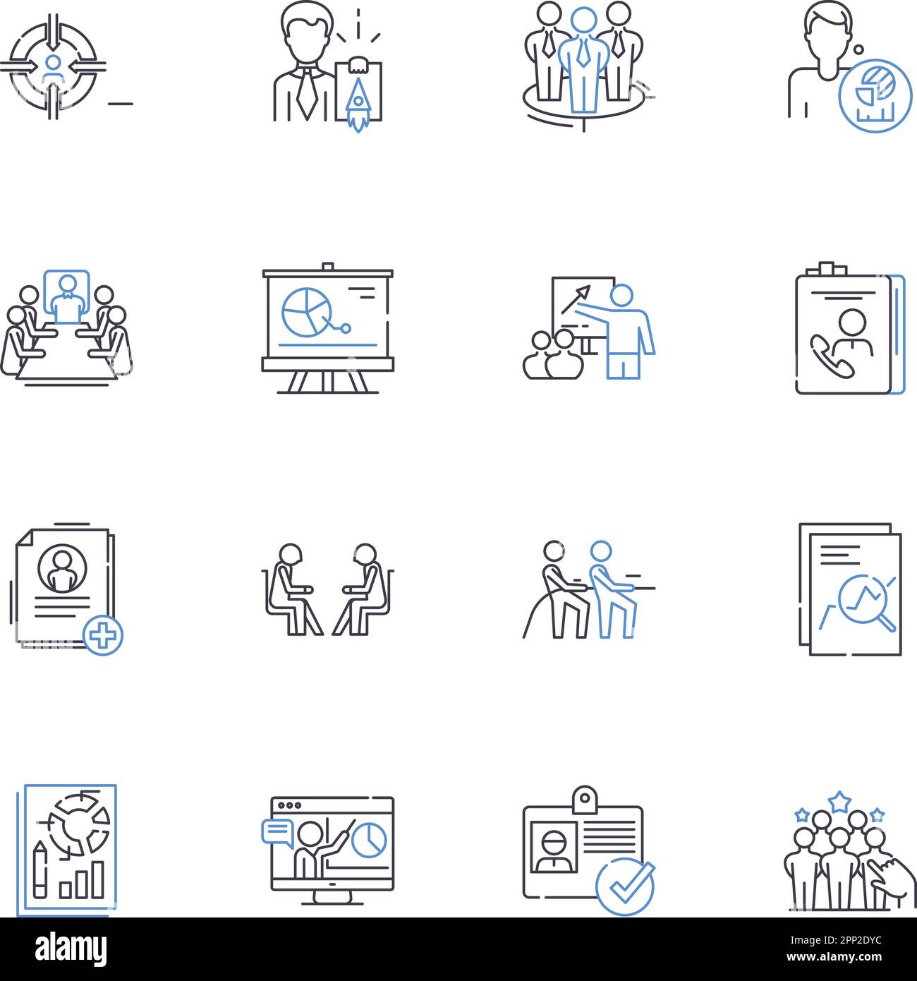 Legal counsel line icons collection. Advocacy, Dispute, Litigation ...