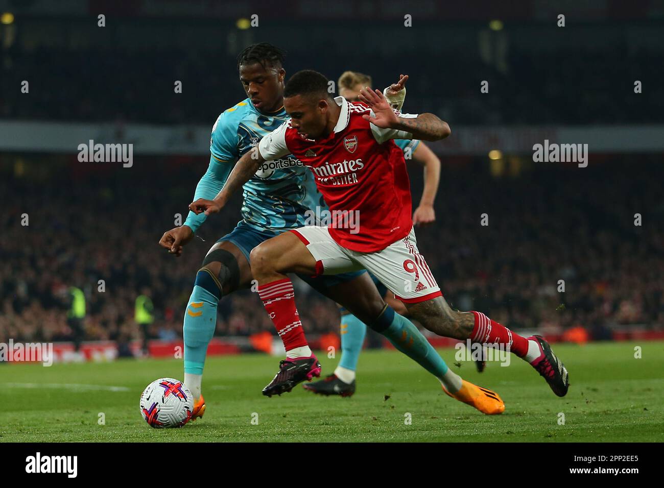 Emirates Stadium, London, UK. 21st Apr, 2023. Premier League League ...