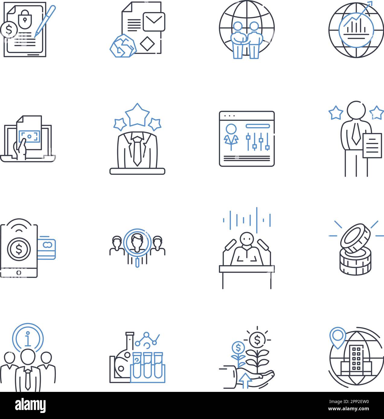 UX design line icons collection. Empathy, Usability, Accessibility ... UX design line icons collection. Empathy, Usability, Accessibility ...