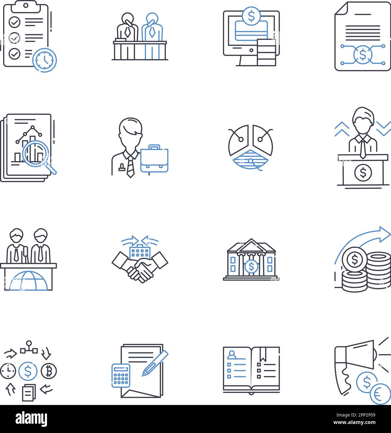 Withdrawal line icons collection. Retreat, Isolation, Abandonment ...