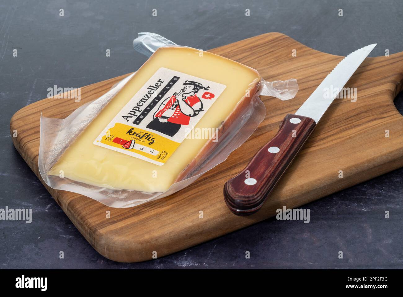 London, United Kingdom - March 27th, 2023: A packet of Swiss ...