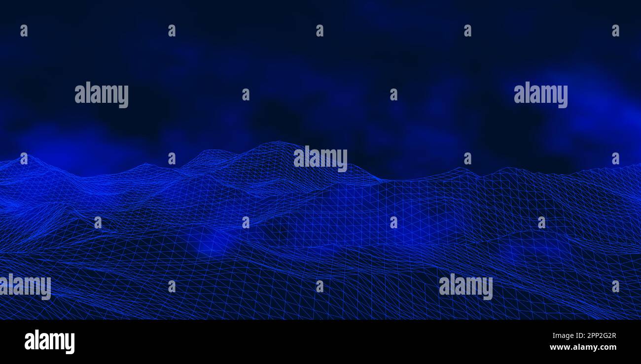 Abstract wireframe hi-res stock photography and images - Alamy