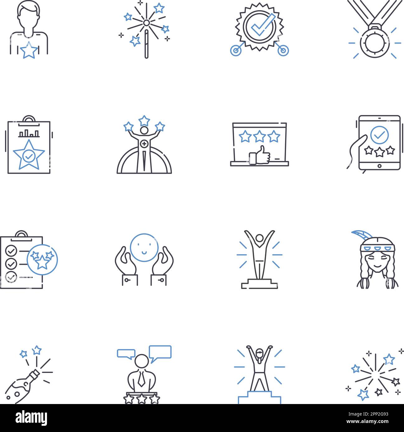 Thriving line icons collection. Flourishing, Prosperous, Booming ...