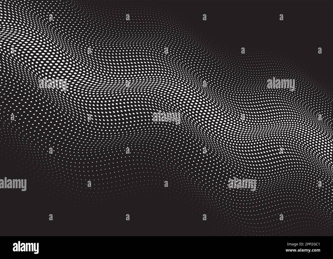 Abstract background with flowing dots design Stock Vector Image & Art ...