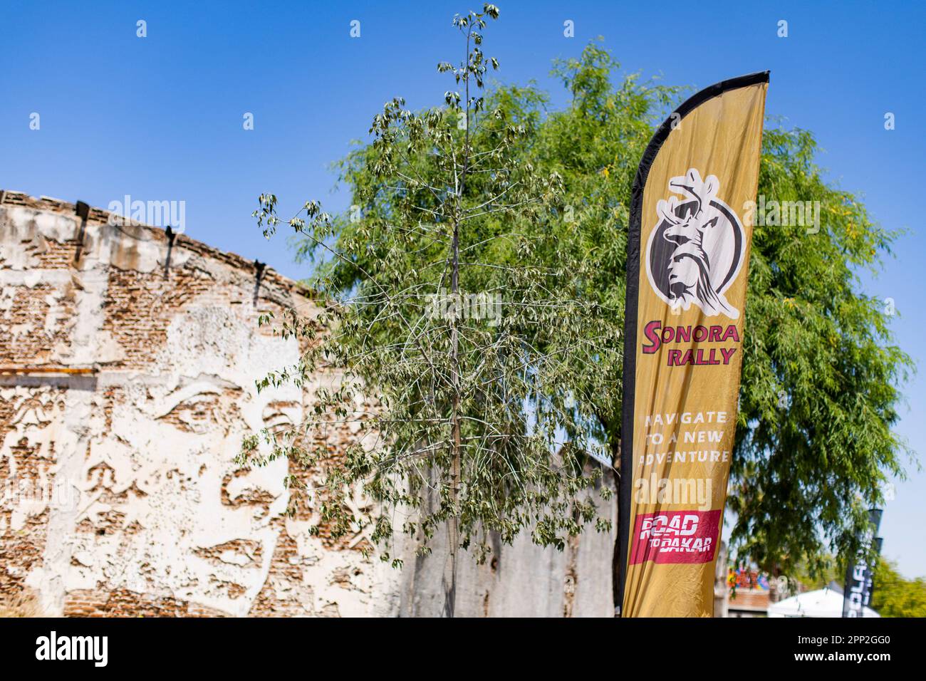 Hermosillo, Mexique. 21st Apr, 2023. Illustration, landscape during the ...