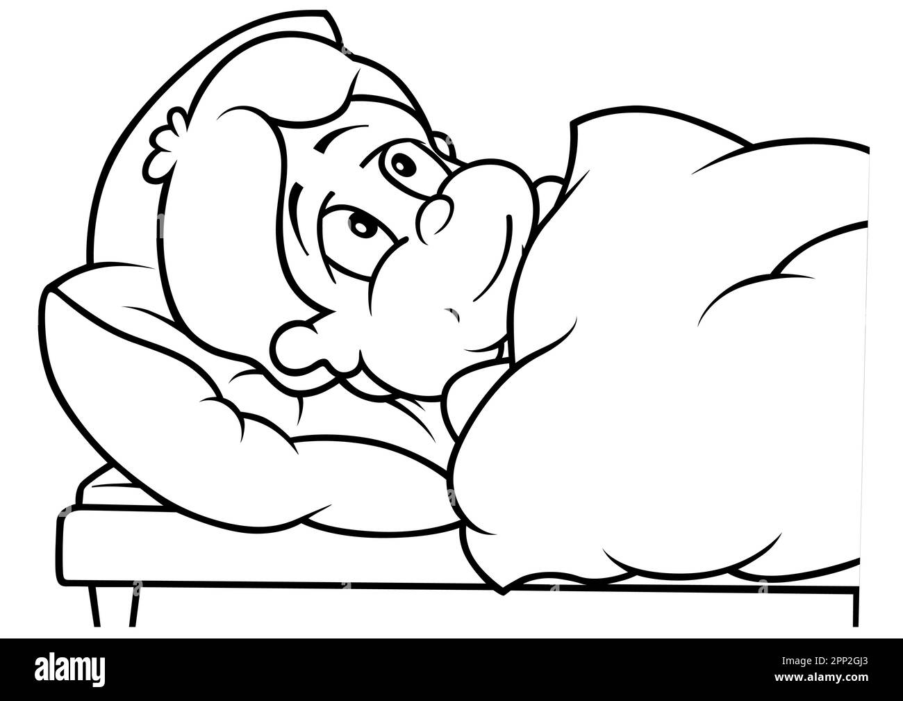 Disease lying Black and White Stock Photos & Images - Alamy