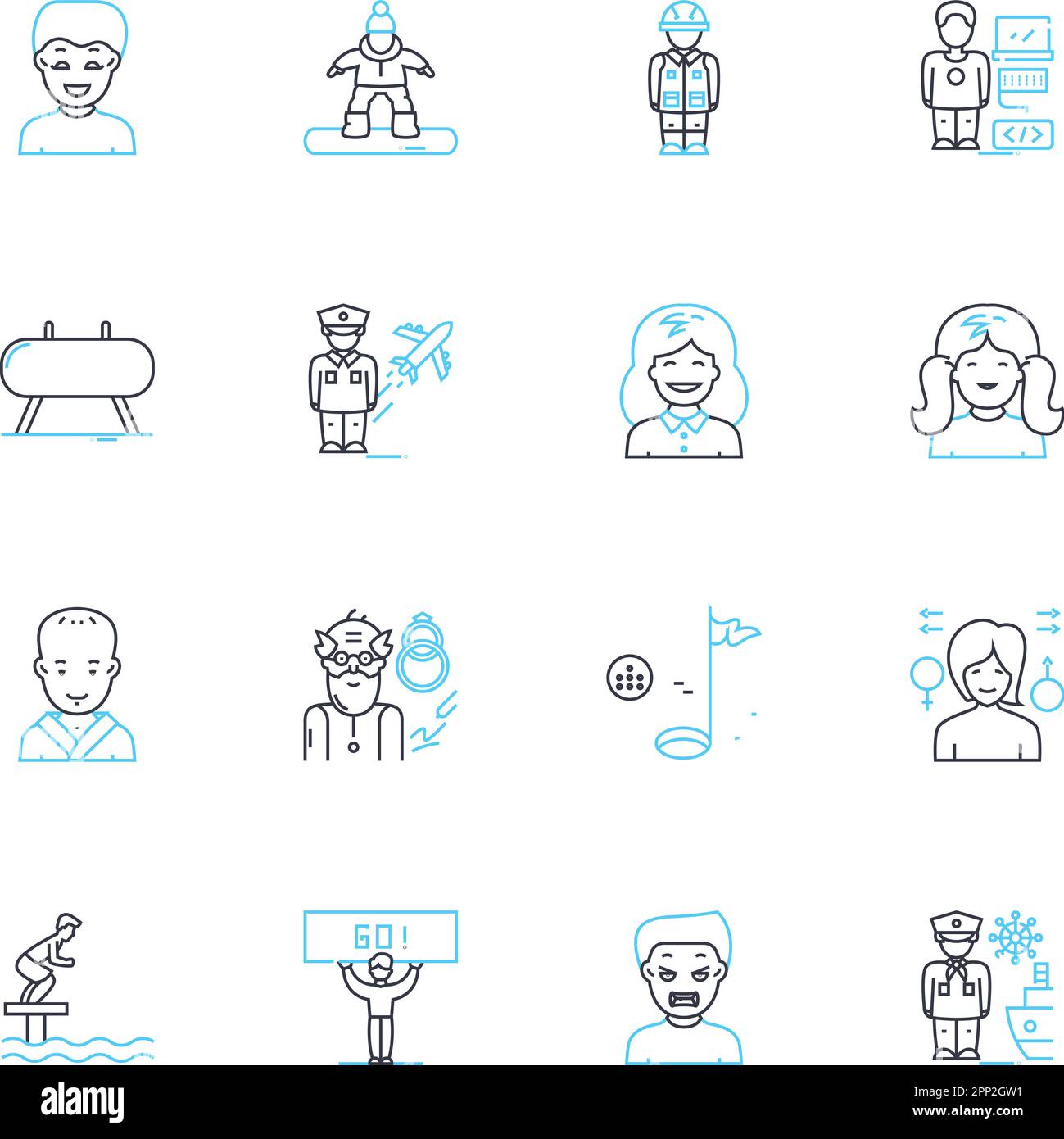 Business advising linear icons set. Consultancy, Strategy, Analysis ...