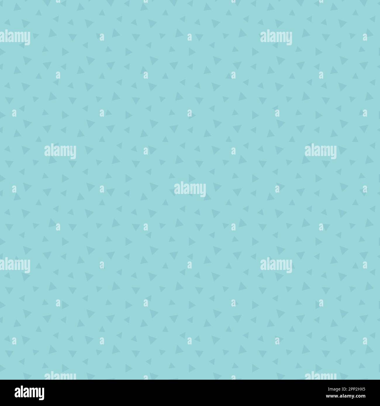 Seamless random pattern of different sized light cyan triangles on dark ...