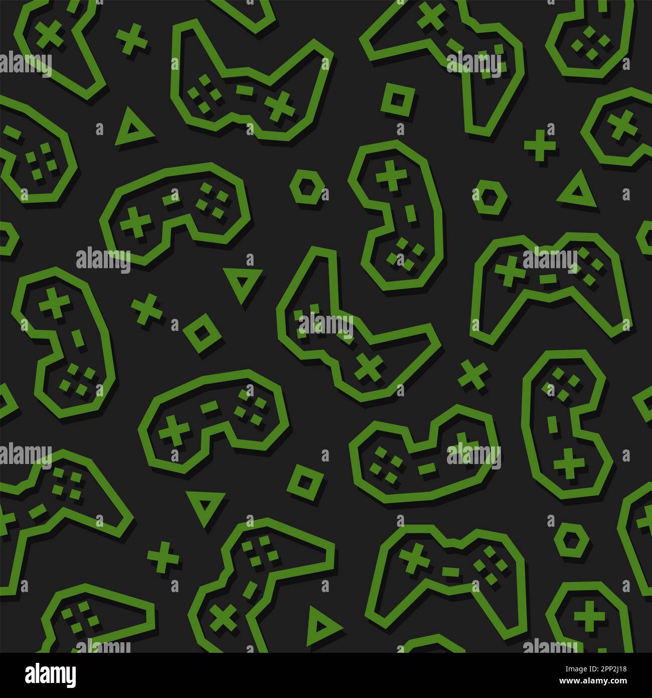 Seamless pattern game controllers hi-res stock photography and images ...