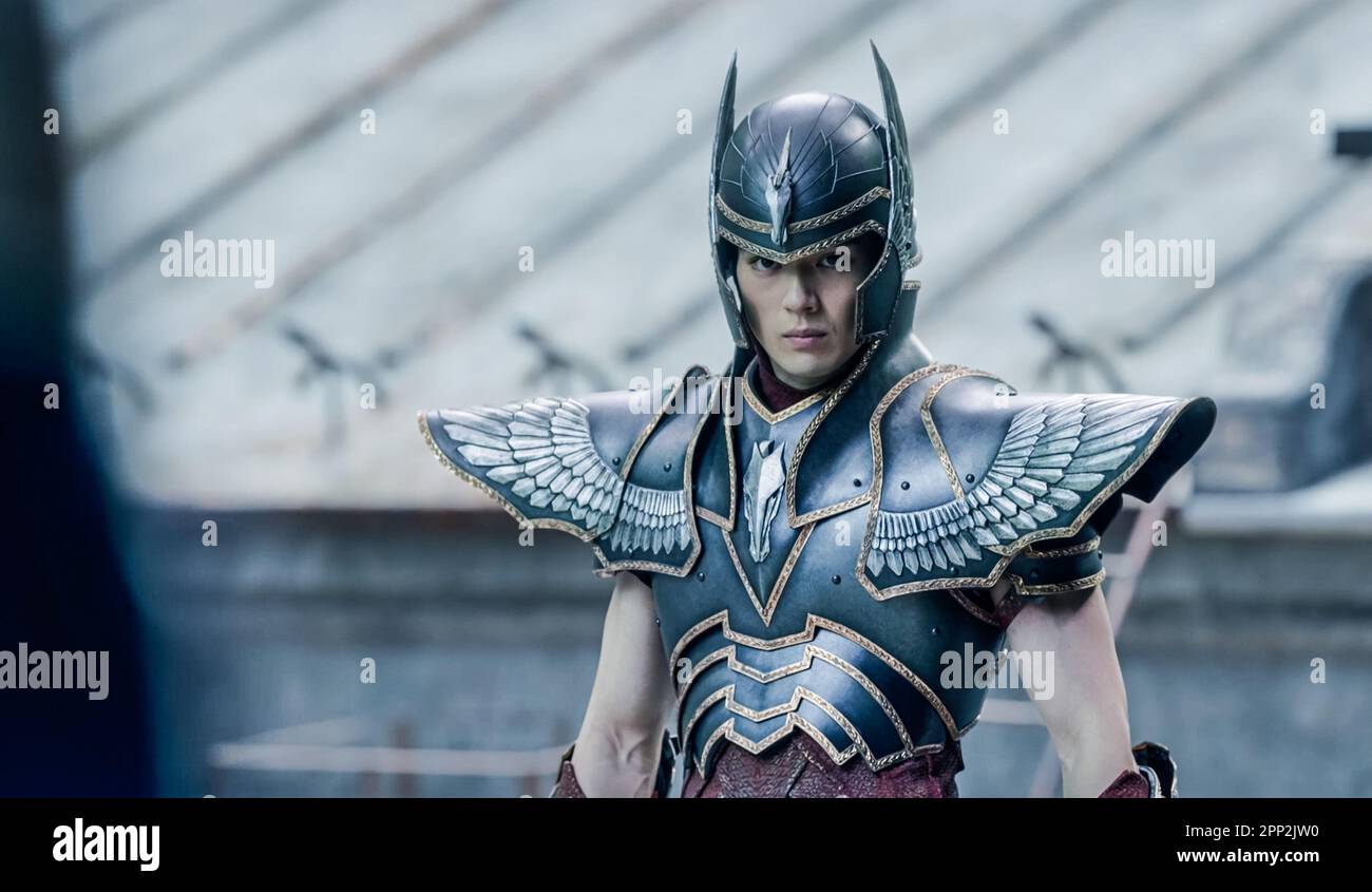 USA. Mackenyu in a scene from the (C)Stage 6 Films new movie : Knights of the Zodiac (2023 ...