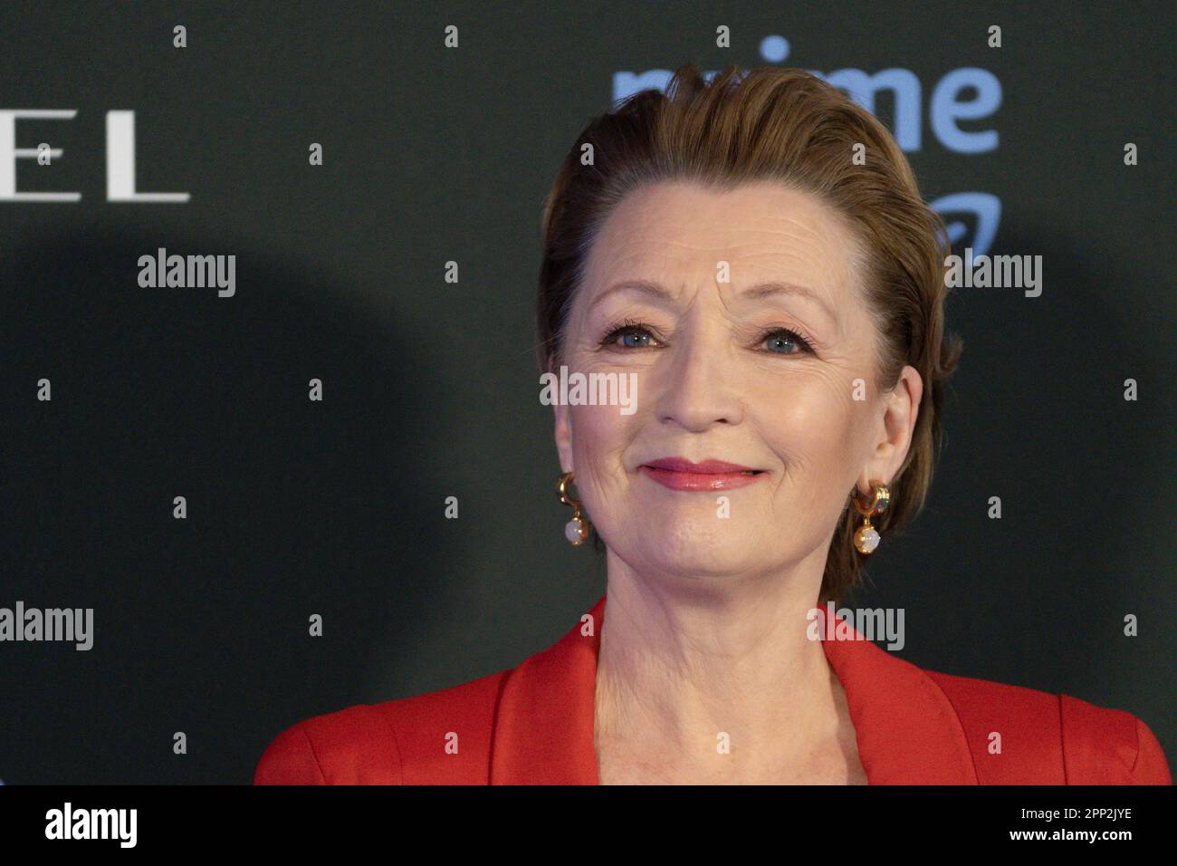Rome, Italy, April 21, 2023 - Lesley Manville attends the premiere of ...
