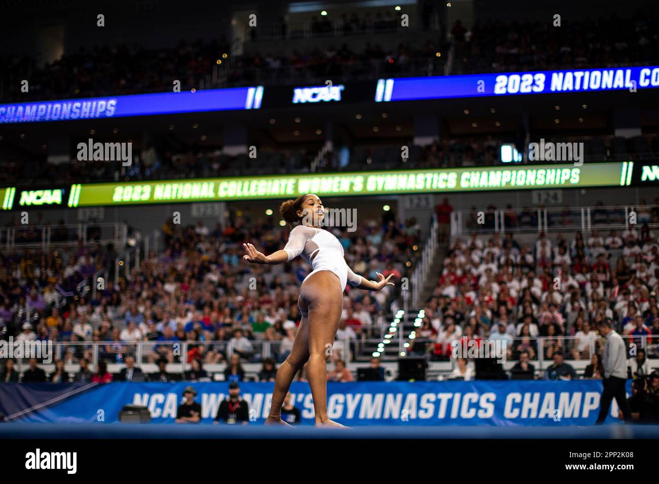 FORT WORTH, TX - APRIL 15: University of Florida gymnast Sloane Blakely ...
