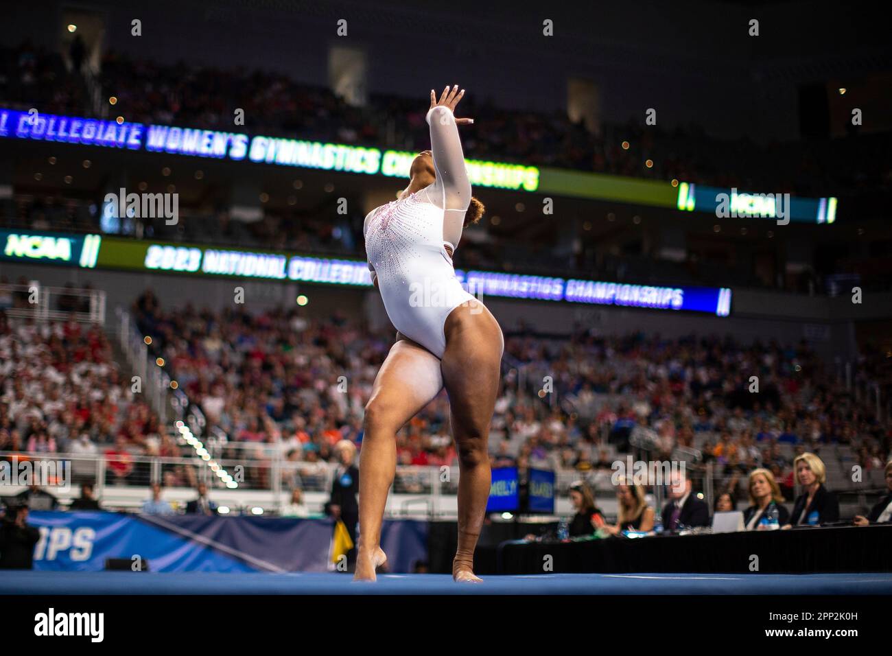 FORT WORTH, TX - APRIL 15: University of Florida gymnast Sloane Blakely ...