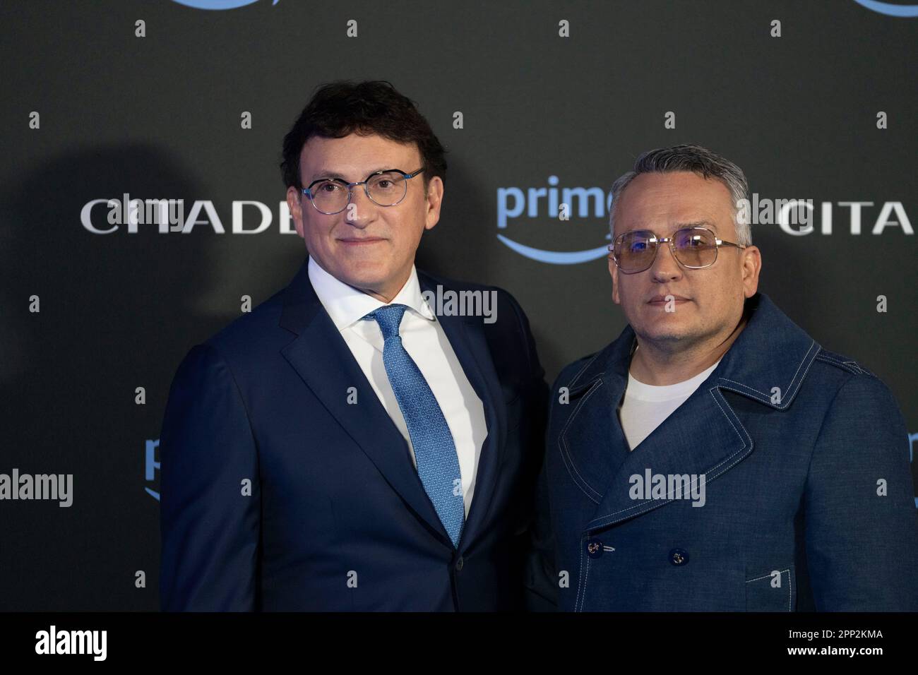 Rome, Italy, April 21, 2023 - Producer and directors Anthony and Joe ...