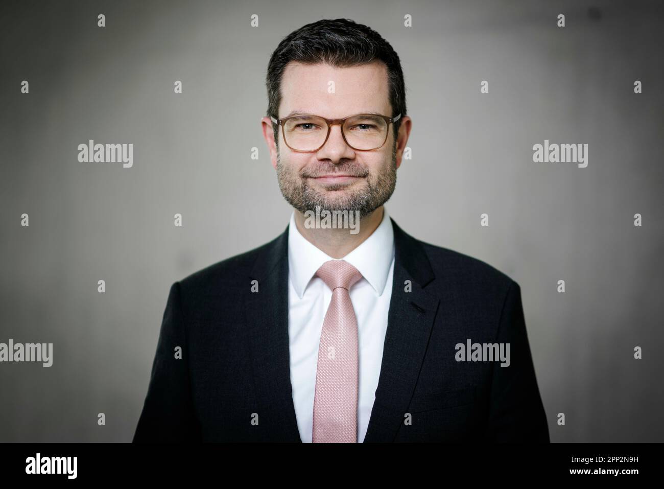 Marco Buschmann, Federal Minister of Justice, poses for a photo. Berlin ...