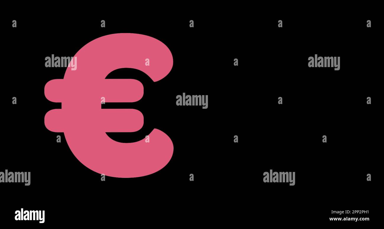 Euro symbol black hi-res stock photography and images - Alamy