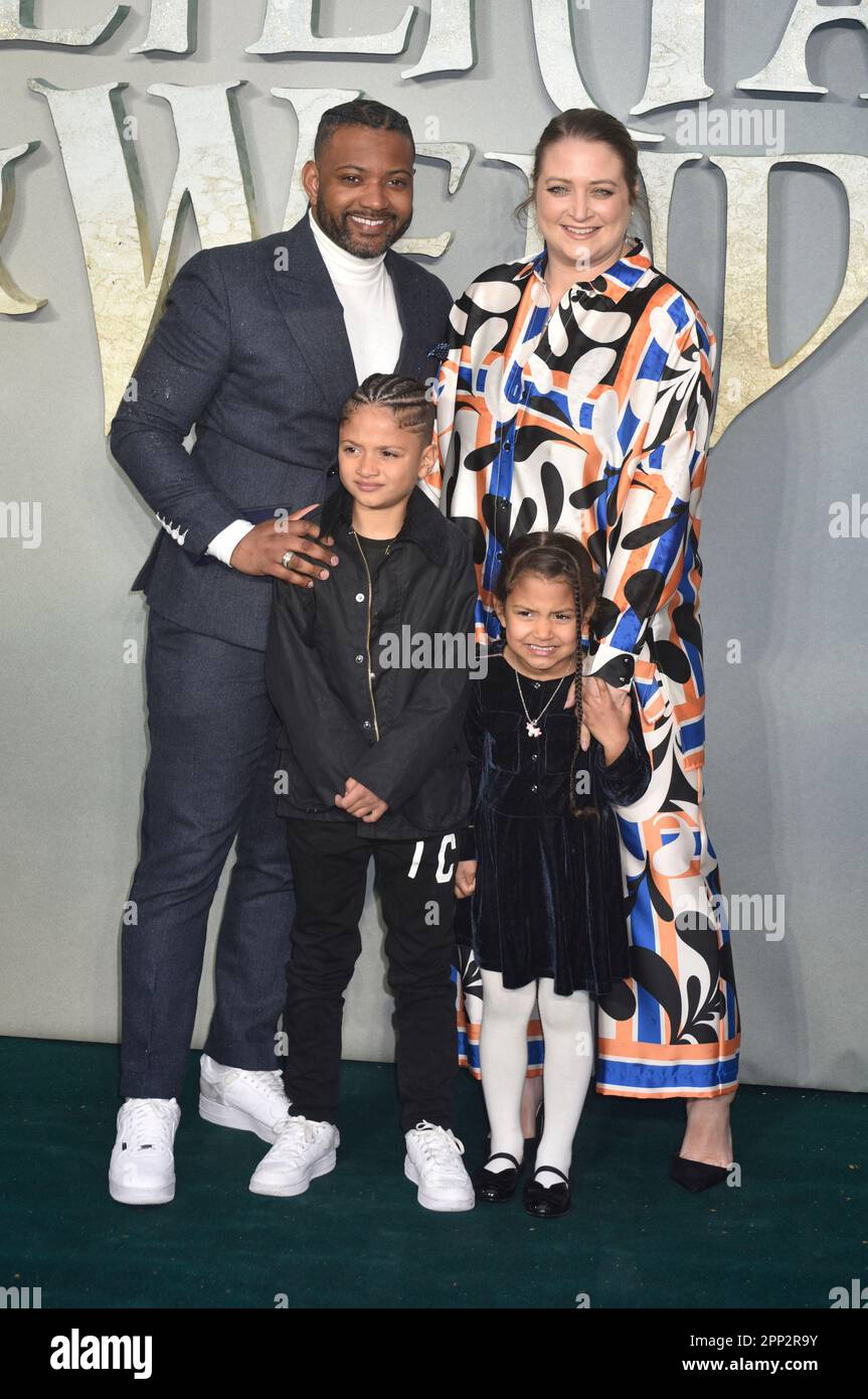 20 April 2023. London UK. JB Gill and Chloe Tangney at the World ...