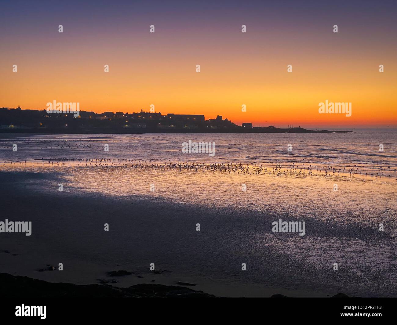 banff beach aberdeenshire scotland Stock Photo - Alamy