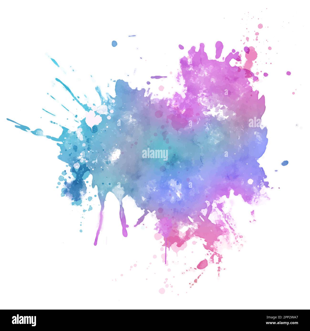 Abstract background with a detailed watercolour splatter design Stock ...