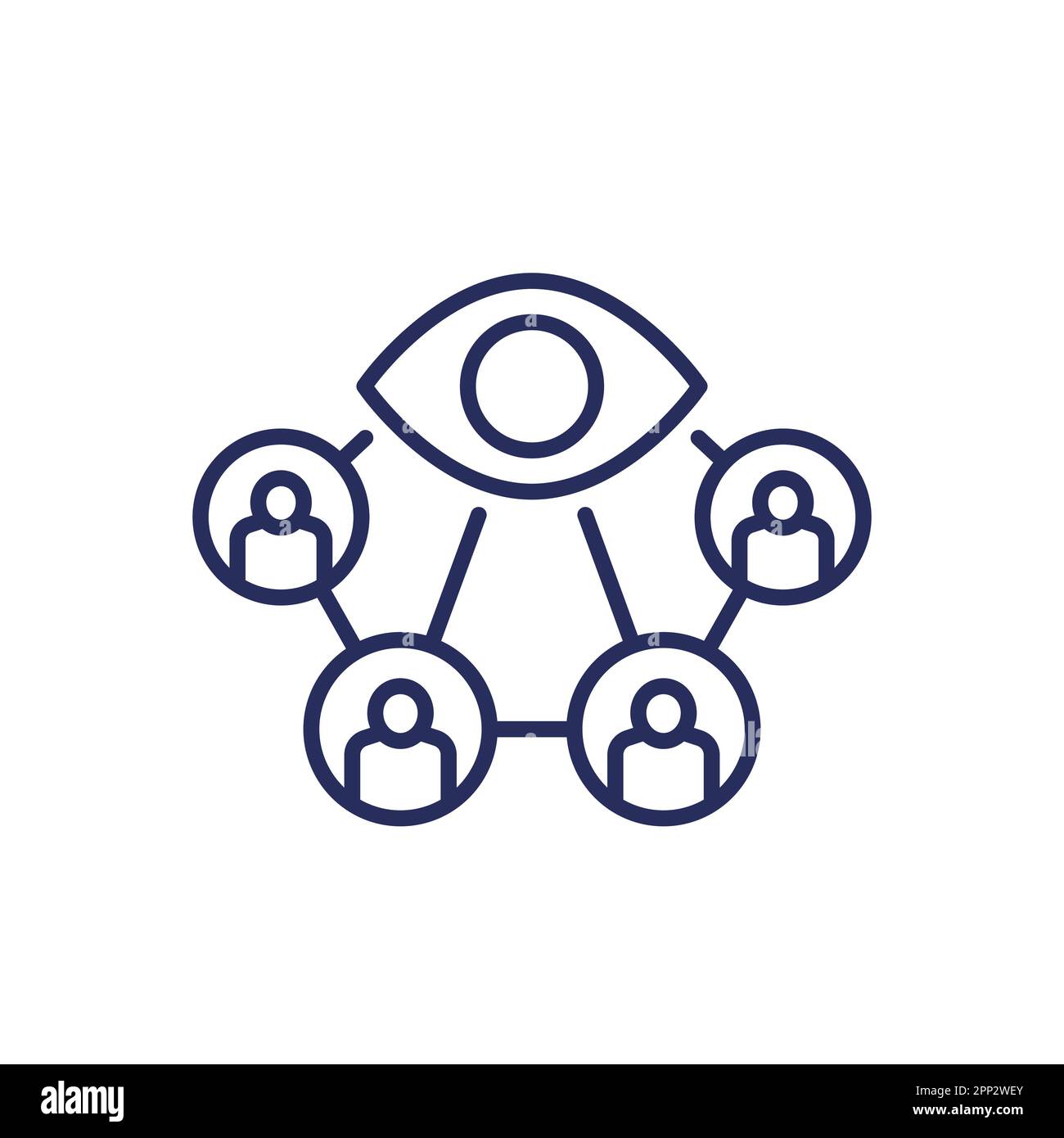 Viewers watch Stock Vector Images - Alamy