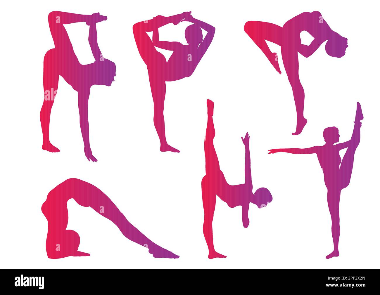 Gymnastic poses hi-res stock photography and images - Alamy