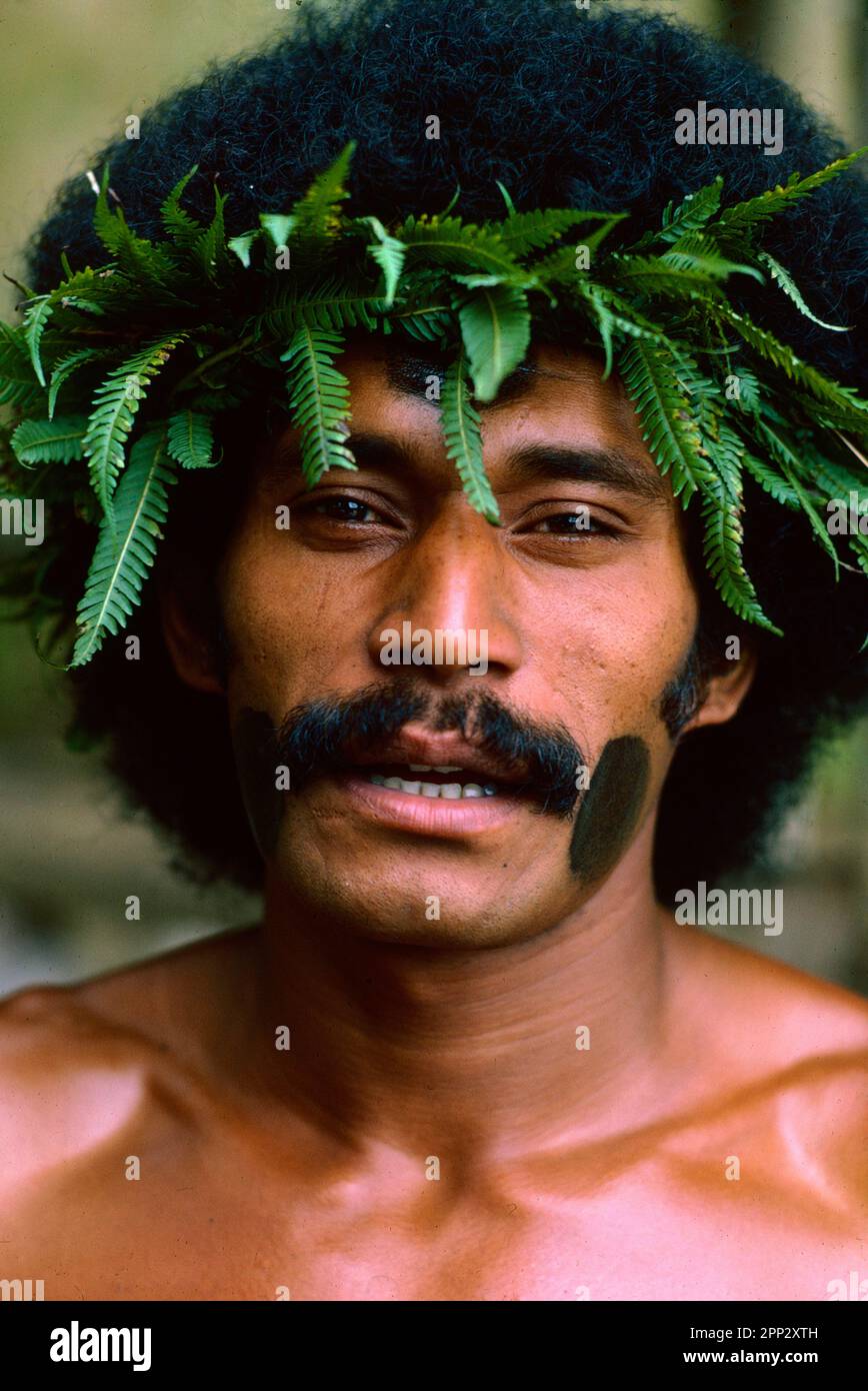 Men re-enacting traditional ways at Pacific Harbour Cultural Centre ...