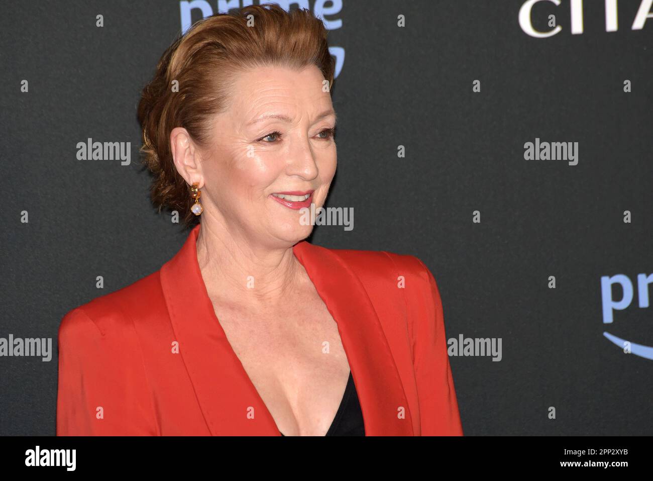 Rome, Italy. 21st Apr, 2023. Lesley Manville attends Citadel tv series ...