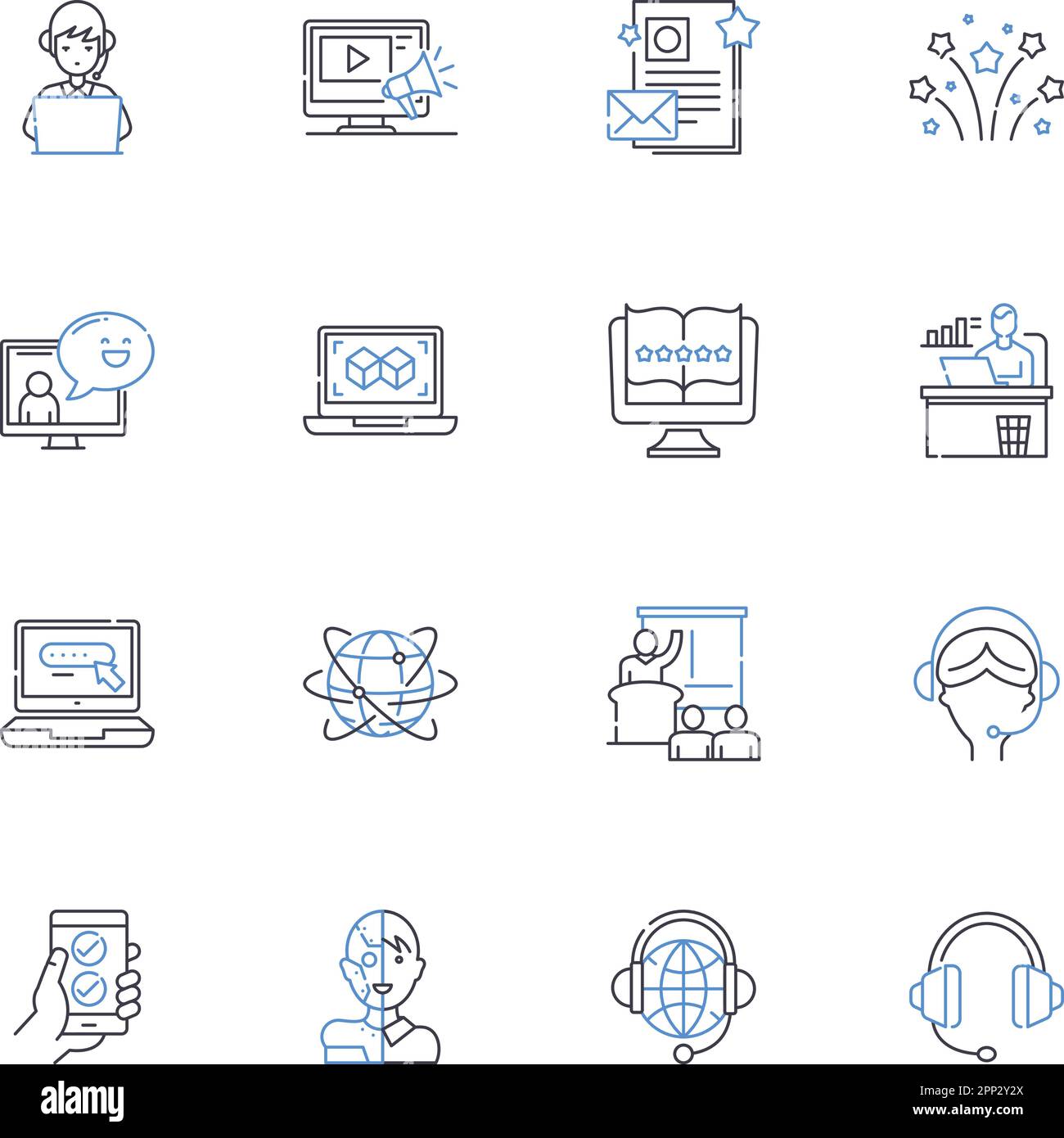 Historical archaeology line icons collection. Antiquity, Ruins ...