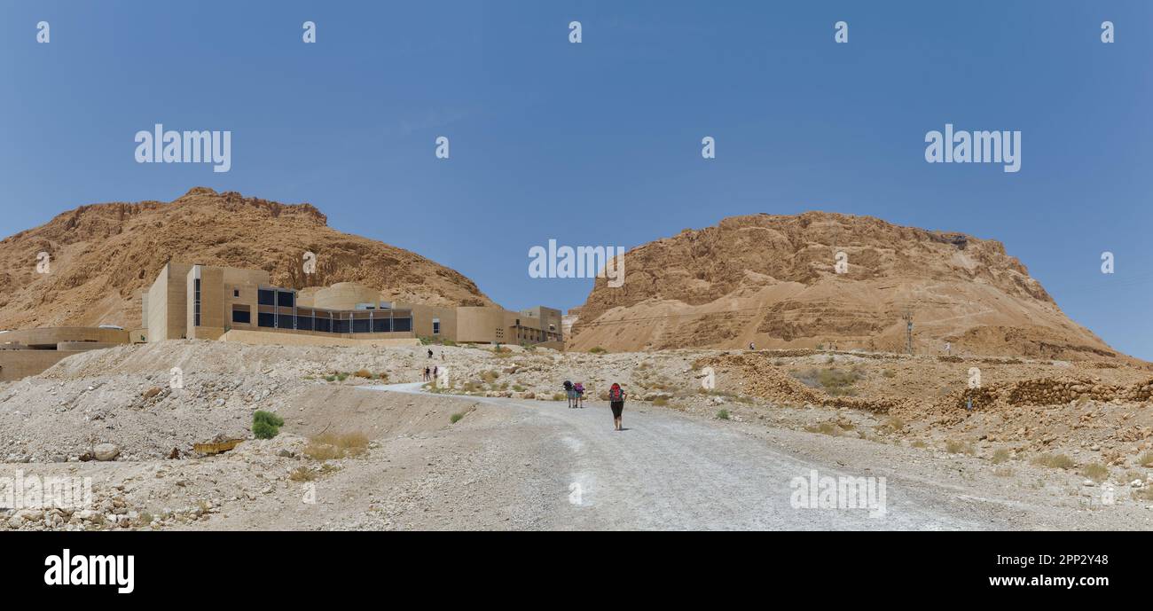 Masada National Park in southern Judean Desert in Israel Stock Photo ...
