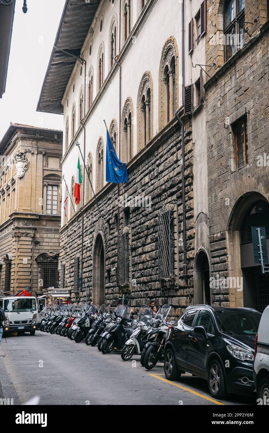 Walking through the Historic Streets of Florence, Italy Stock Photo - Alamy