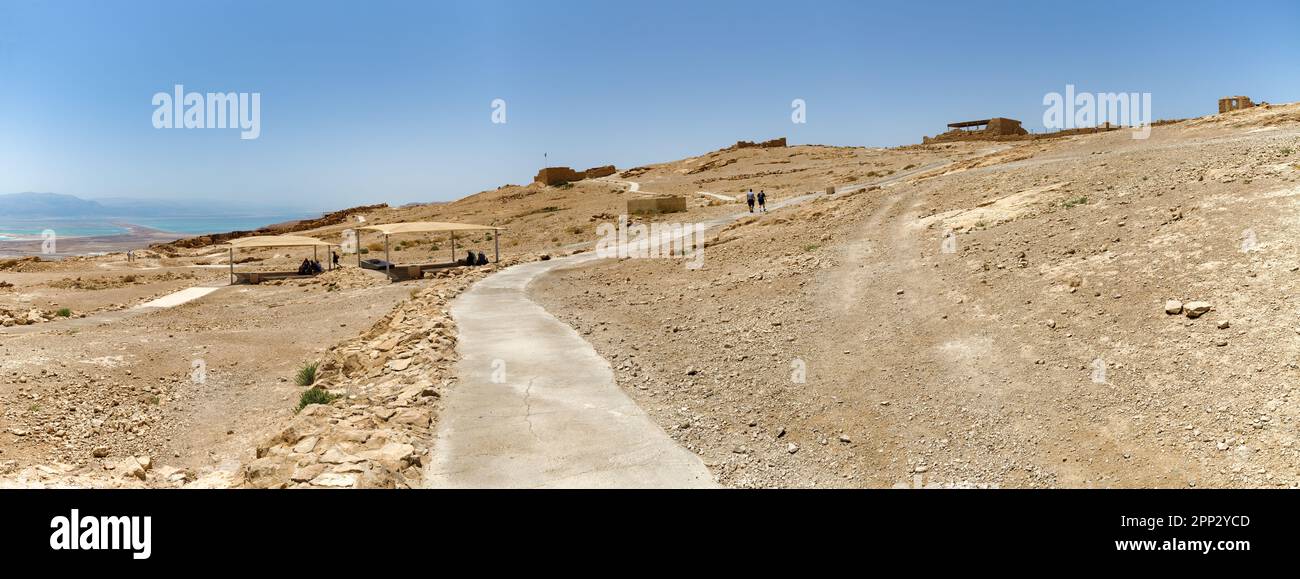 Masada National Park in southern Judean Desert in Israel Stock Photo - Alamy