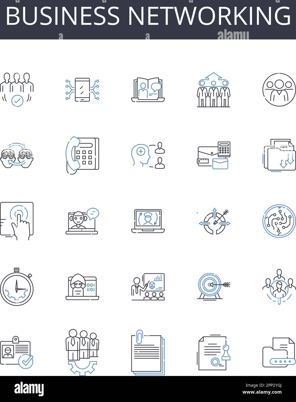 Influential connections Stock Vector Images - Alamy