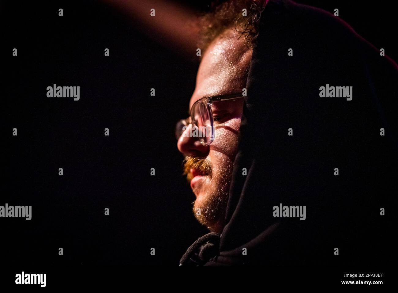 Edinburgh, Scotland. Fri 21 April 2023. Brighton post-punk band DITZ ...