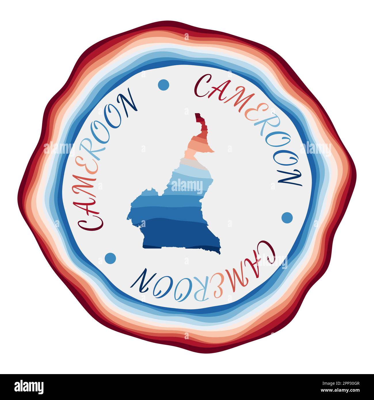 Cameroon land Stock Vector Images - Alamy